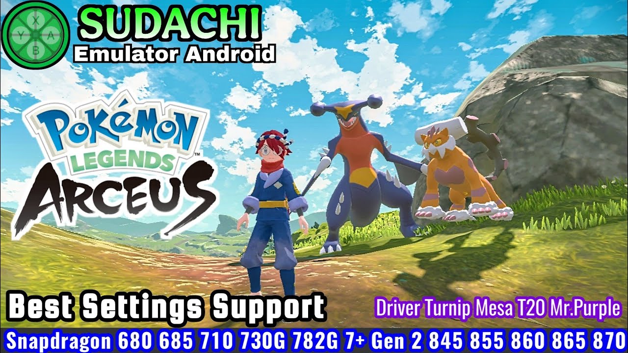 Pokemon Legend Arceus Android - Sudachi Emulator Best Settings Lancar ...