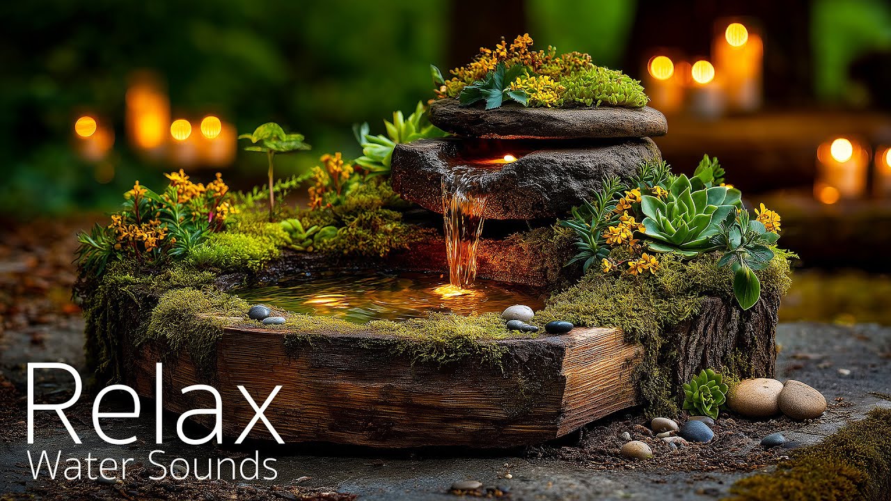 Peaceful Water Sounds 🍃 Relaxing Music | Mental Clarity & Calm - YouTube
