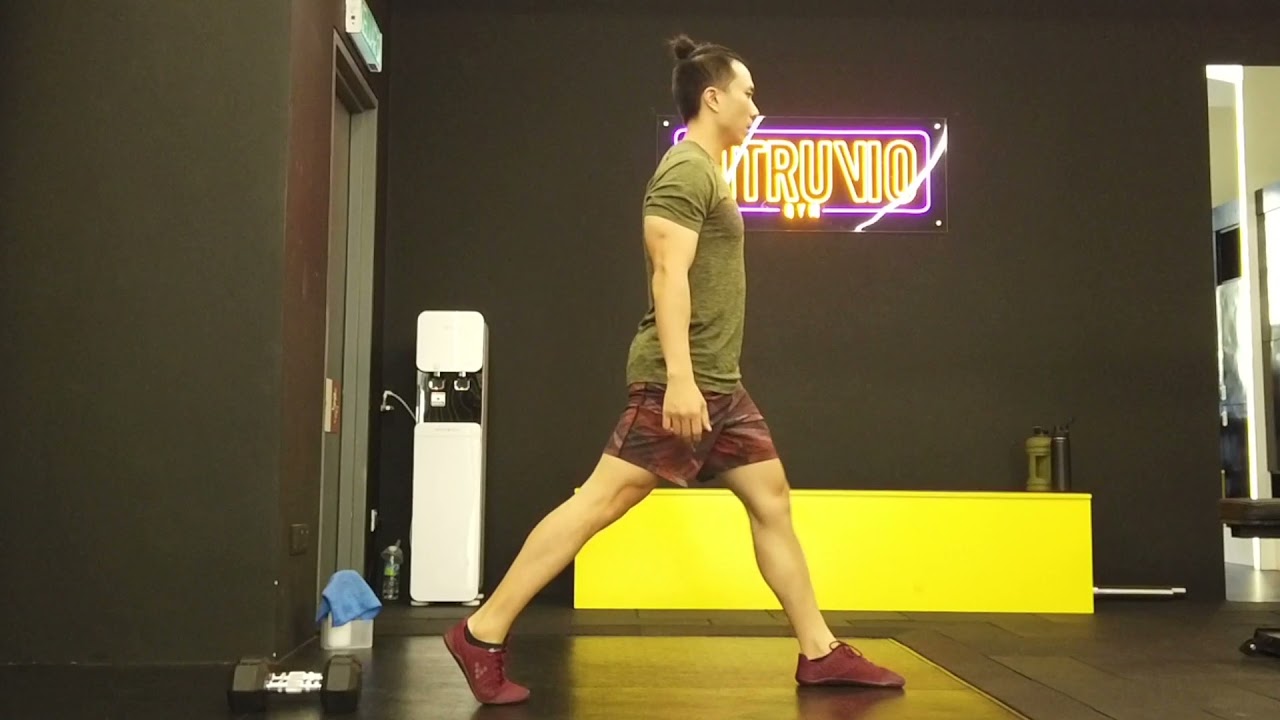 Bodyweight Knee Over Toes Split Squat - YouTube