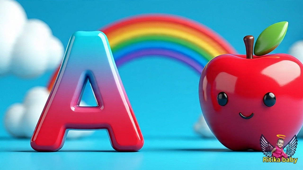 Learn ABC with Happy Rhymes and Cute Animations - YouTube