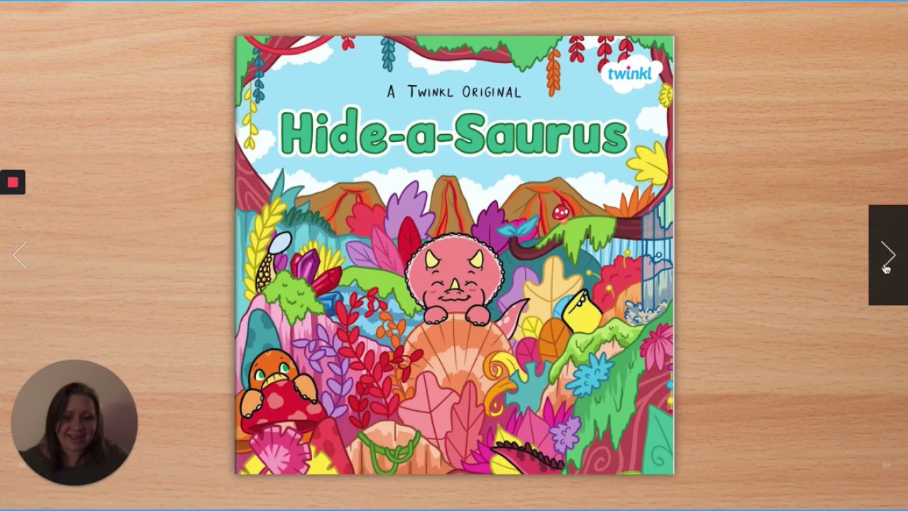 Hide-a-Saurus | Twinkl Originals Children's Book Reading - YouTube
