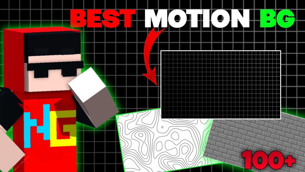 Make BEST TRENDING Minecraft Motion Backgrounds - YouTube