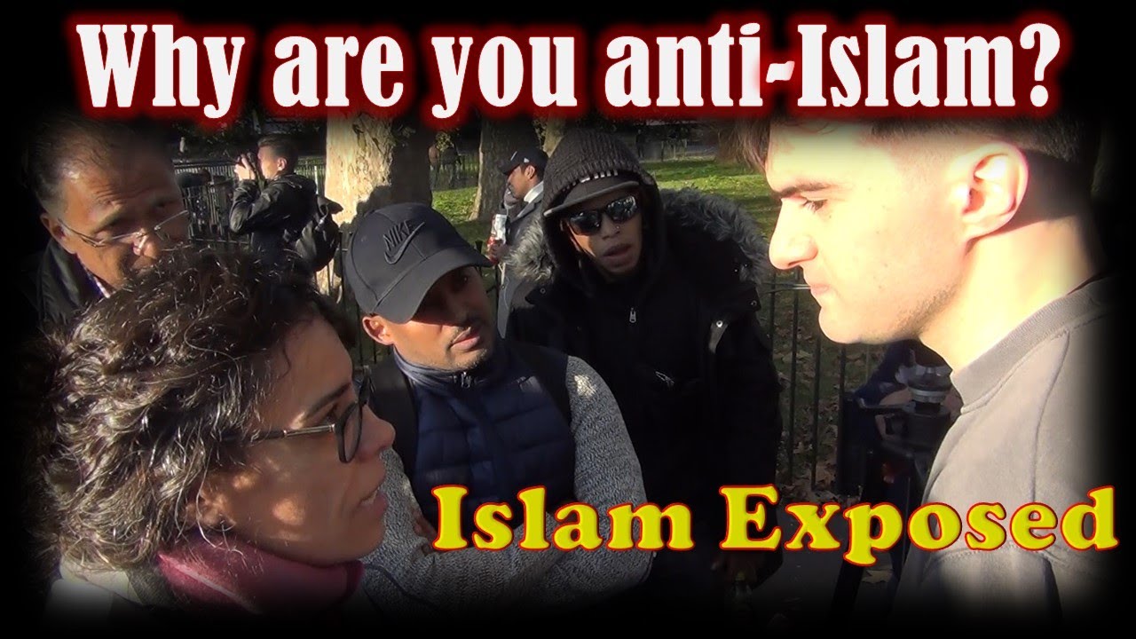 Why are you against Islam? Islam exposed by Hatun #speakerscorner # ...
