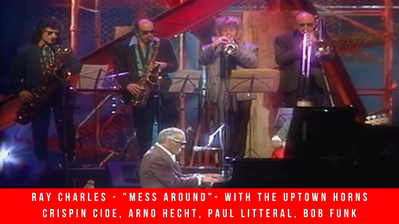 Crispin Cioe performs with Ray Charles - "Mess Around" - YouTube