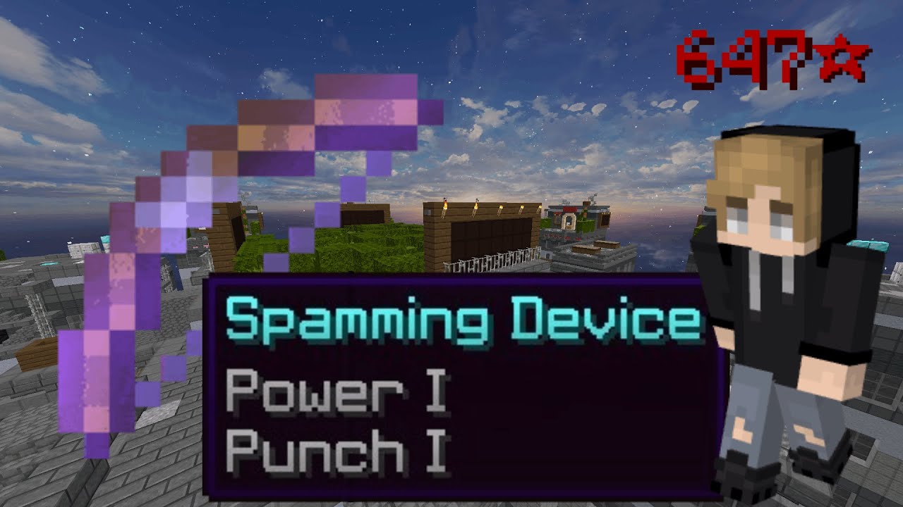 Rushing A PUNCH BOW In BedWars - YouTube