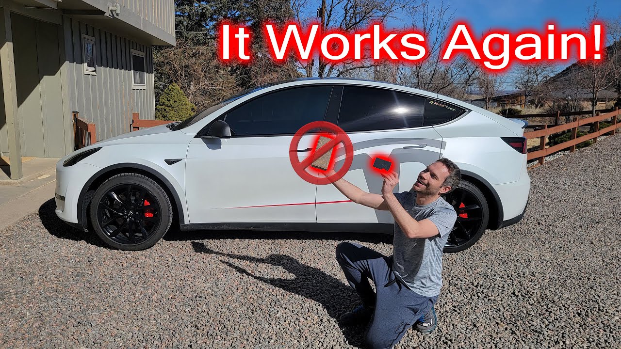 Tesla Mobile Service Saves the Day! First US Model Y with Gen 2 Console ...