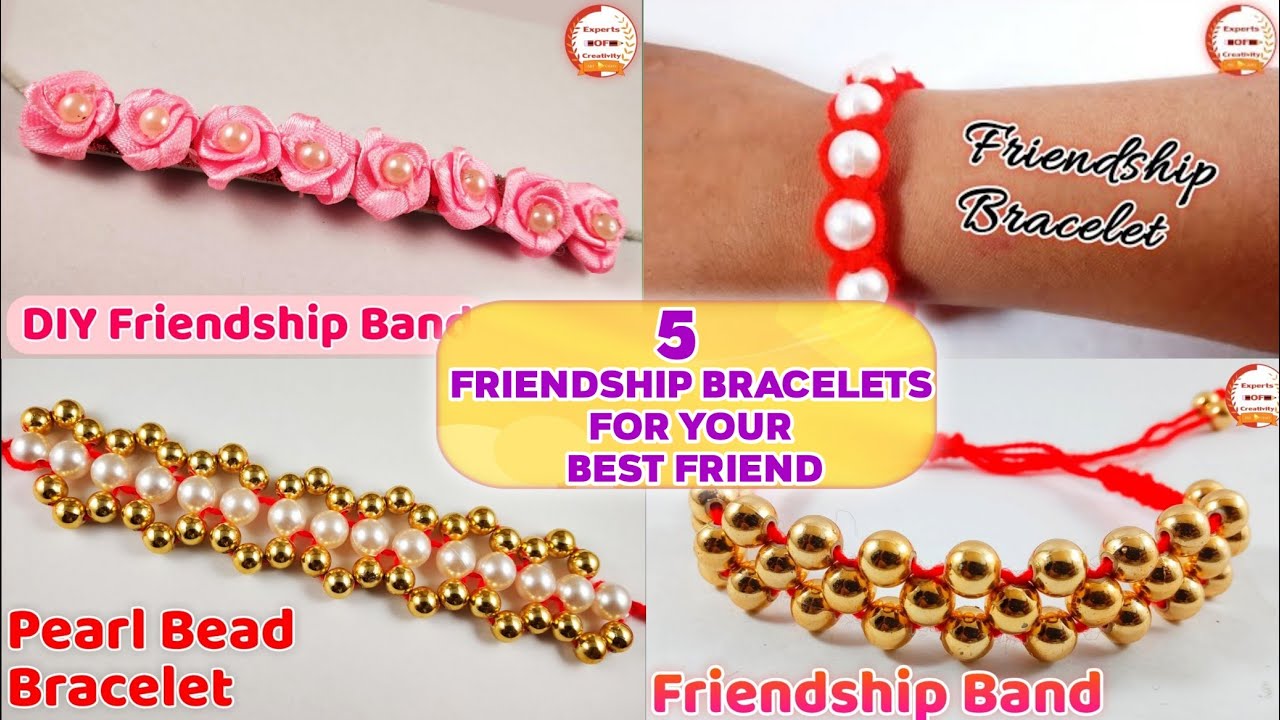 5 Easy DIY Friendship Day Bracelets for your Best Friend/5 DIY ...