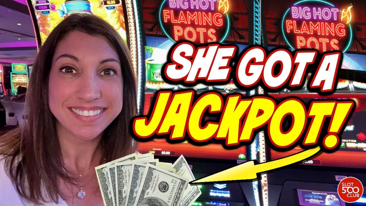 OMG! 😮 JACKPOT!! 👀 BIG HOT FLAMING POTS Slot Machine at @Yaamava # ...