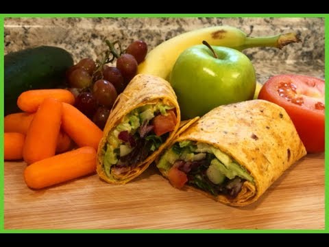 *DANIEL FAST 2020- WHAT I ATE TODAY- Veggie Wrap- Cabbage Steaks* - YouTube