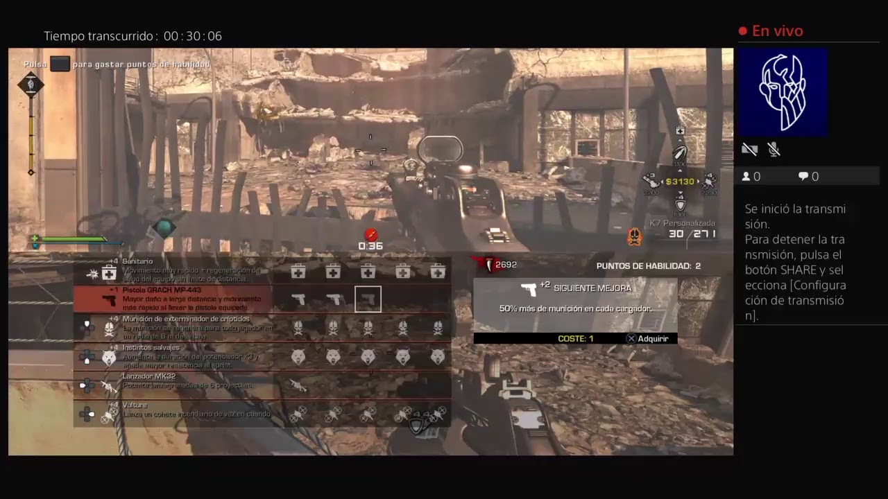 COD GHOST Extincion Exodus 4 players - YouTube