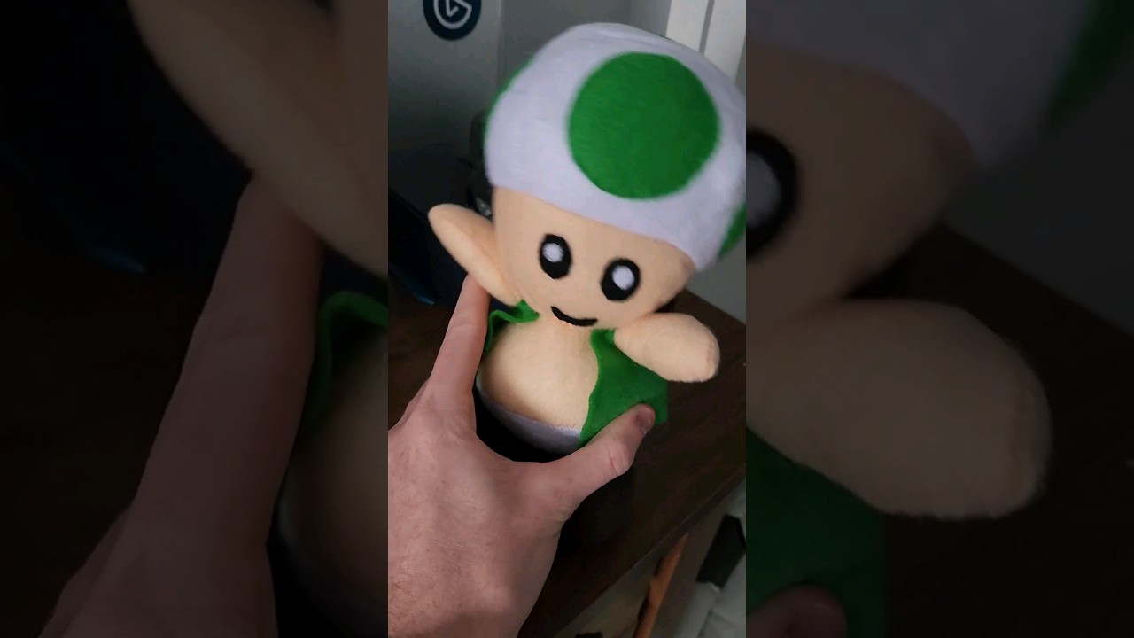 I made a custom Green Toad Plush!! #marioplush #custom #shorts - YouTube
