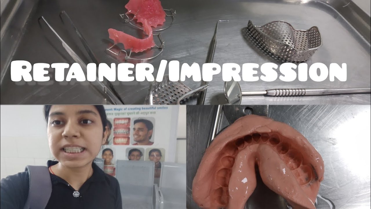 How to apply retainer #impression - YouTube