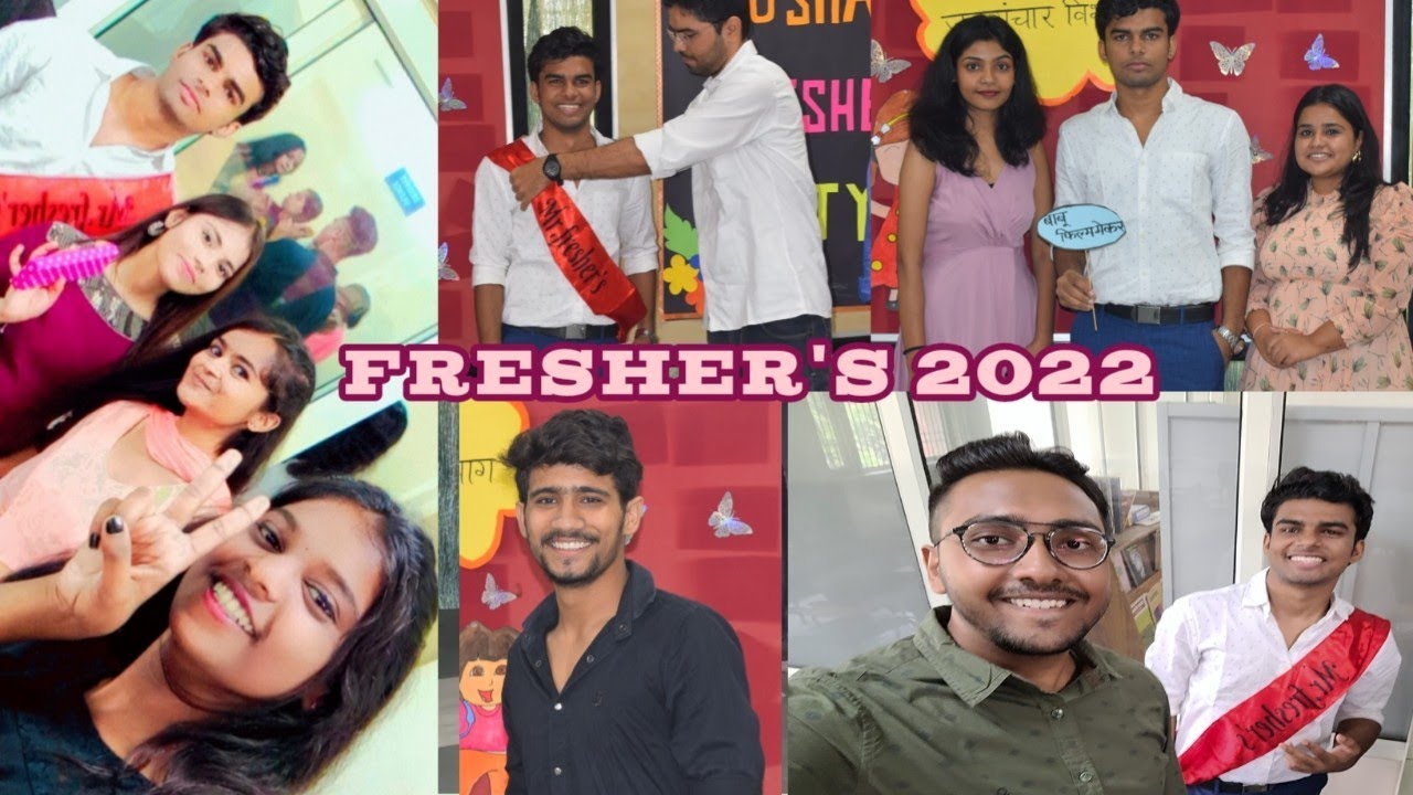 Fresher's Party In College | College Life Vlogs | Aditya kaushik | - YouTube
