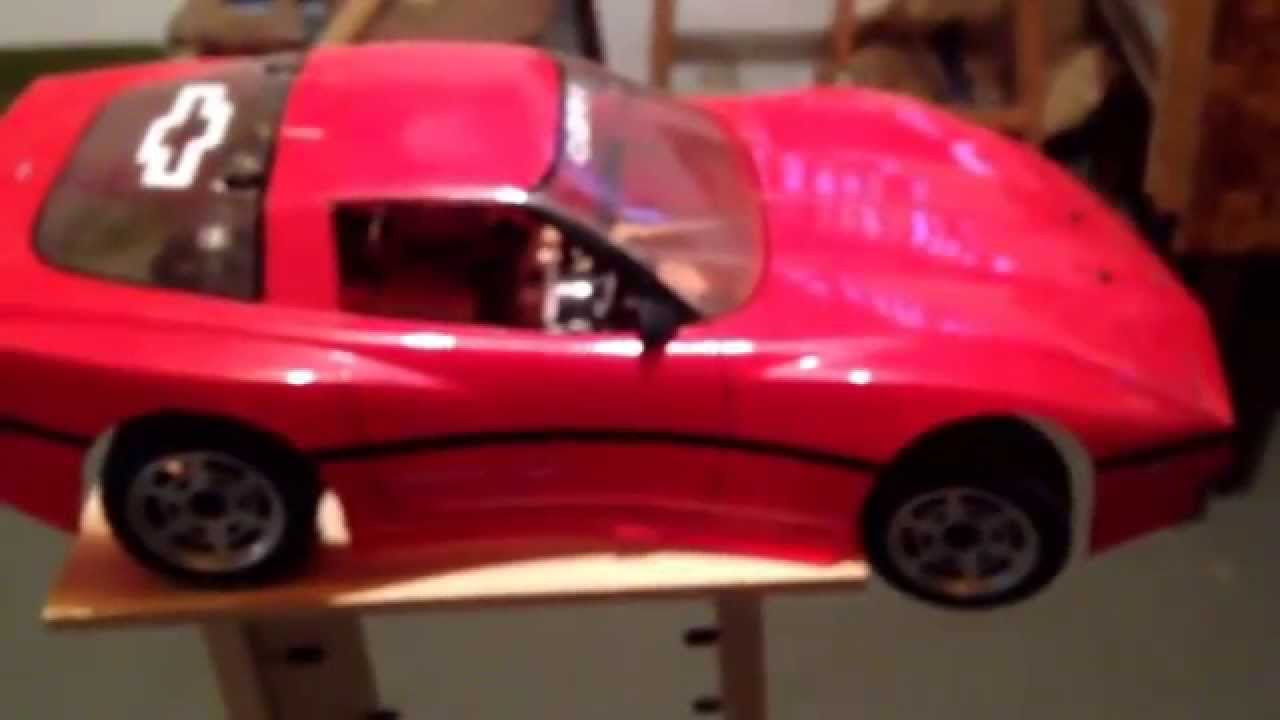 Vintage Kyosho Zr1 Corvette nitro RC car. - YouTube