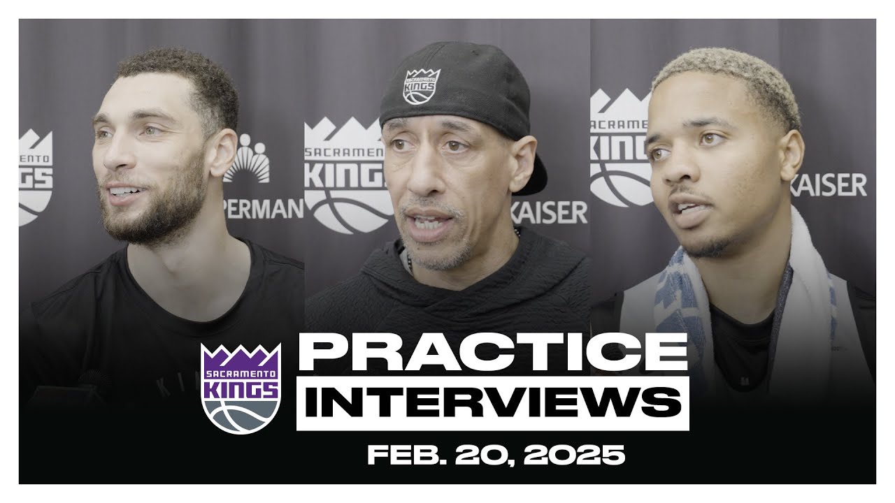 Zach LaVine, Markelle Fultz, Coach Christie | Practice Interviews 2.20. ...