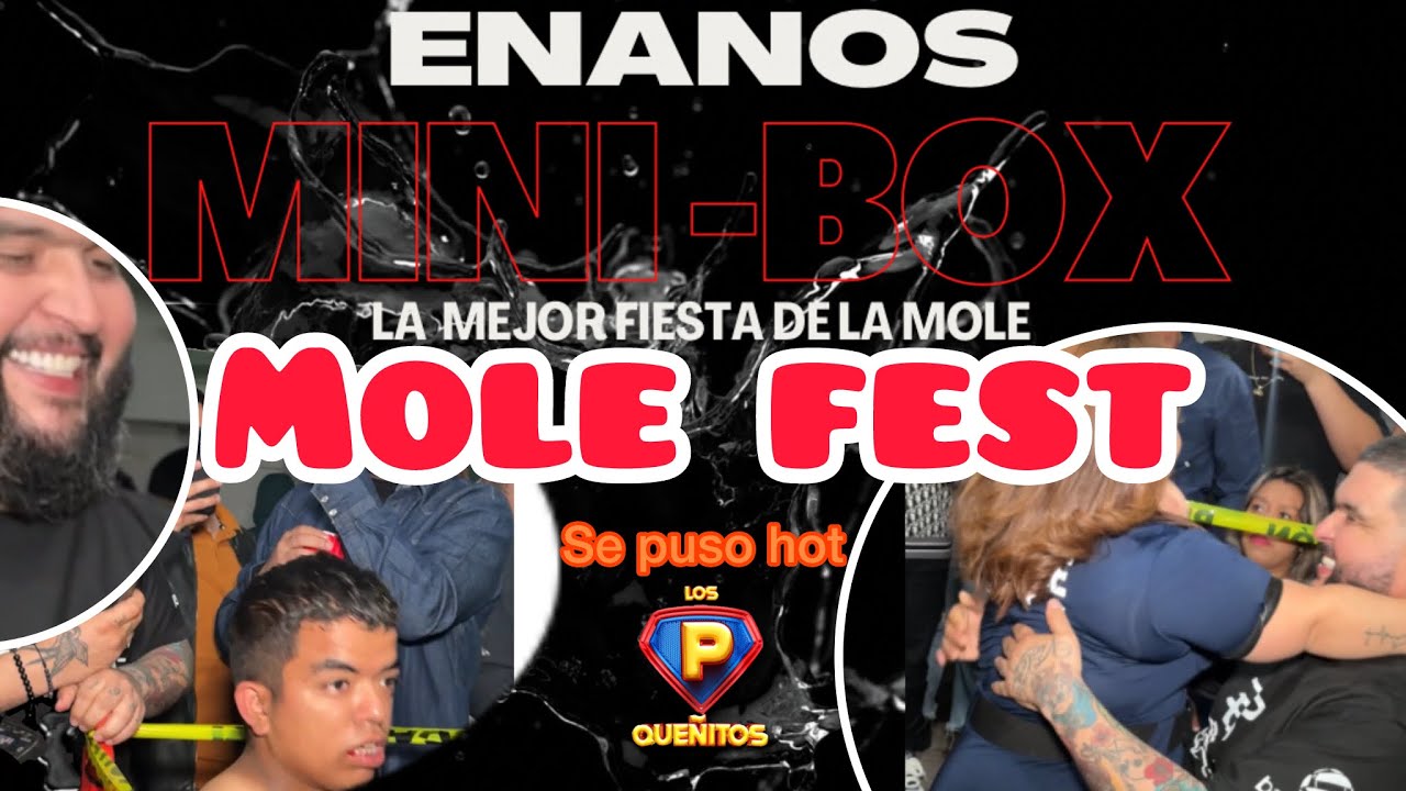 Mini Pelea de box en Fiesta de la Mole Chida - YouTube