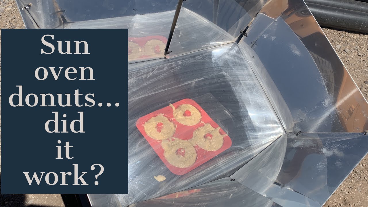 Baking Donuts In The Solar Oven [Prep 365: EP101] - YouTube
