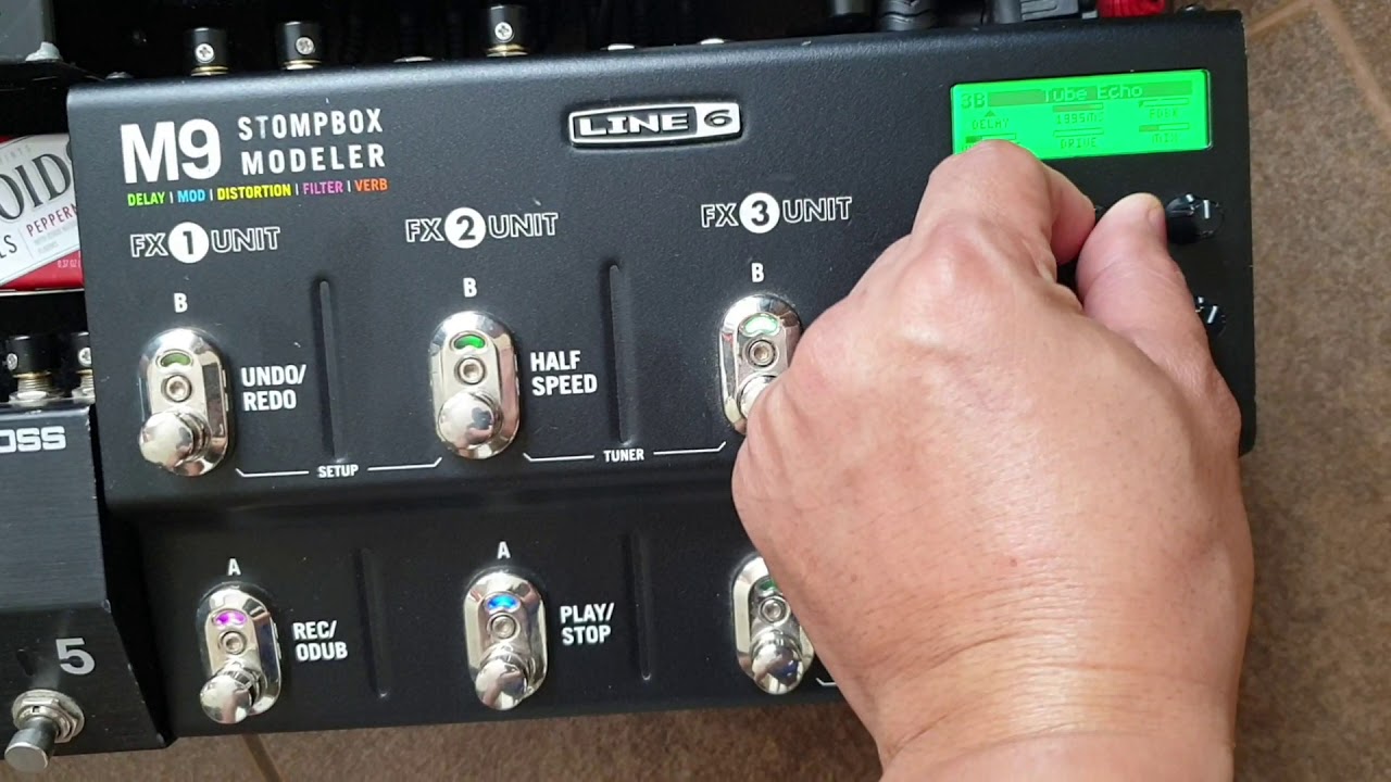 Demo Line6 M9 - YouTube