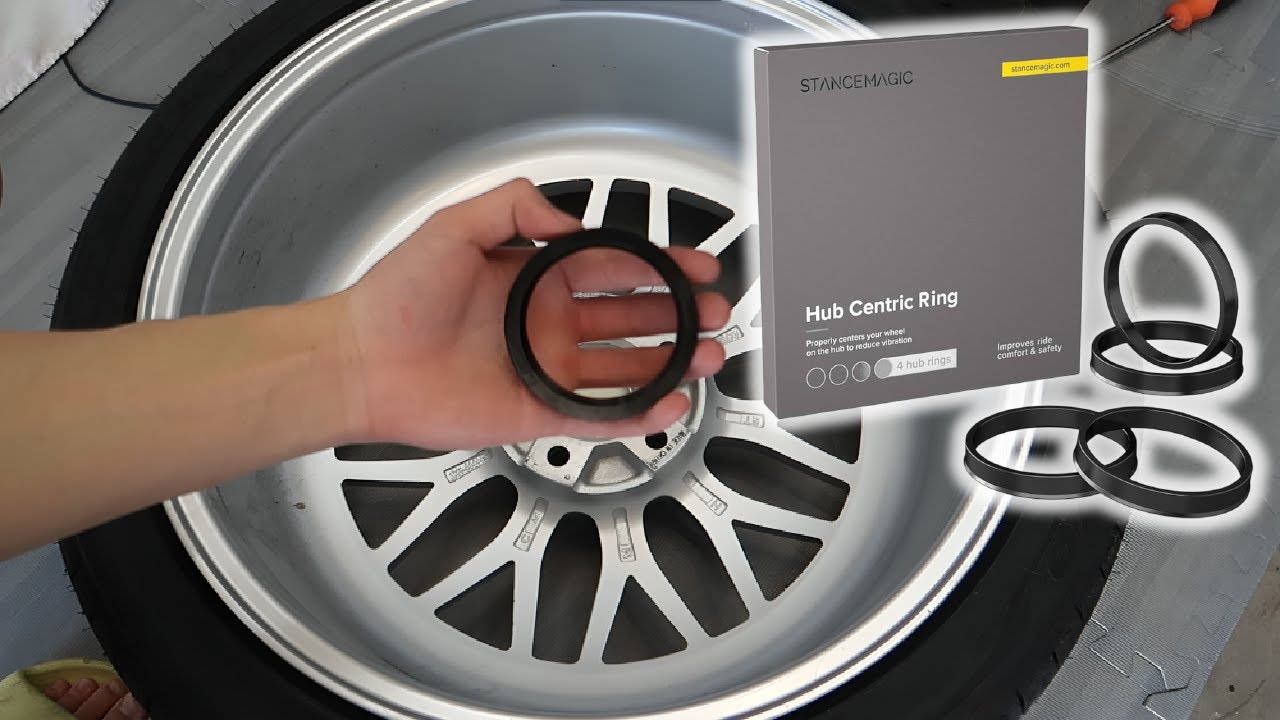 How to INSTALL Hub Centric Ring for your WHEELS!! - YouTube