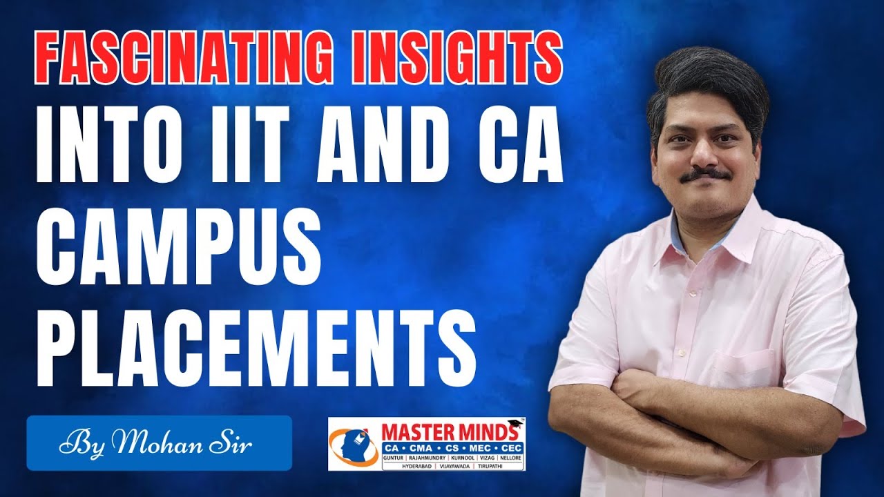 With English subtitles | Fascinating Insights into IIT and CA Campus Placements - YouTube