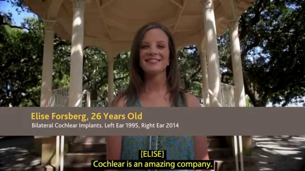 Bilateral Cochlear Implant Recipient Describes What Cochlear Family Means to Her - YouTube