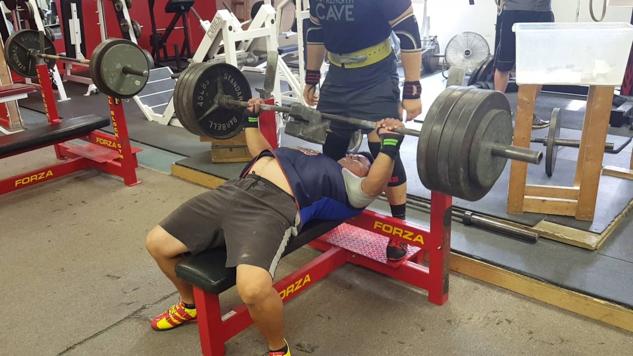 455 bench using BenchBlokz - YouTube