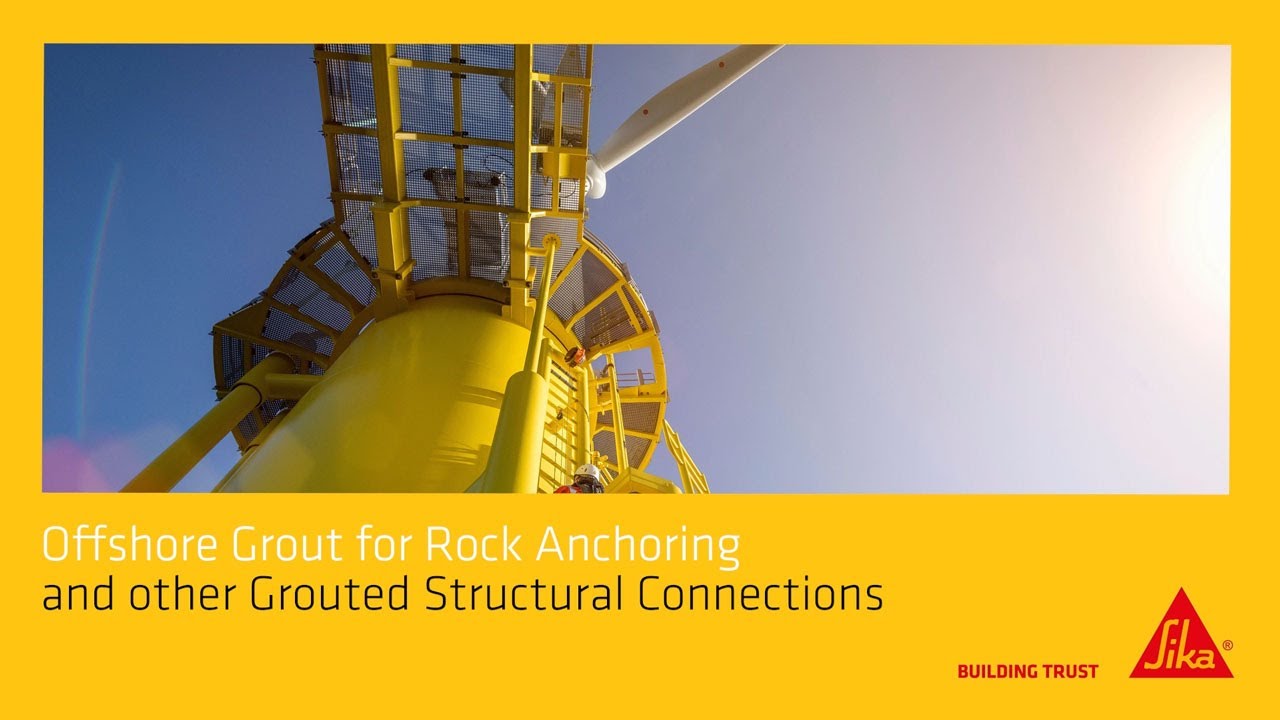 Offshore Grout for Rock Anchoring and other grouted structural ...
