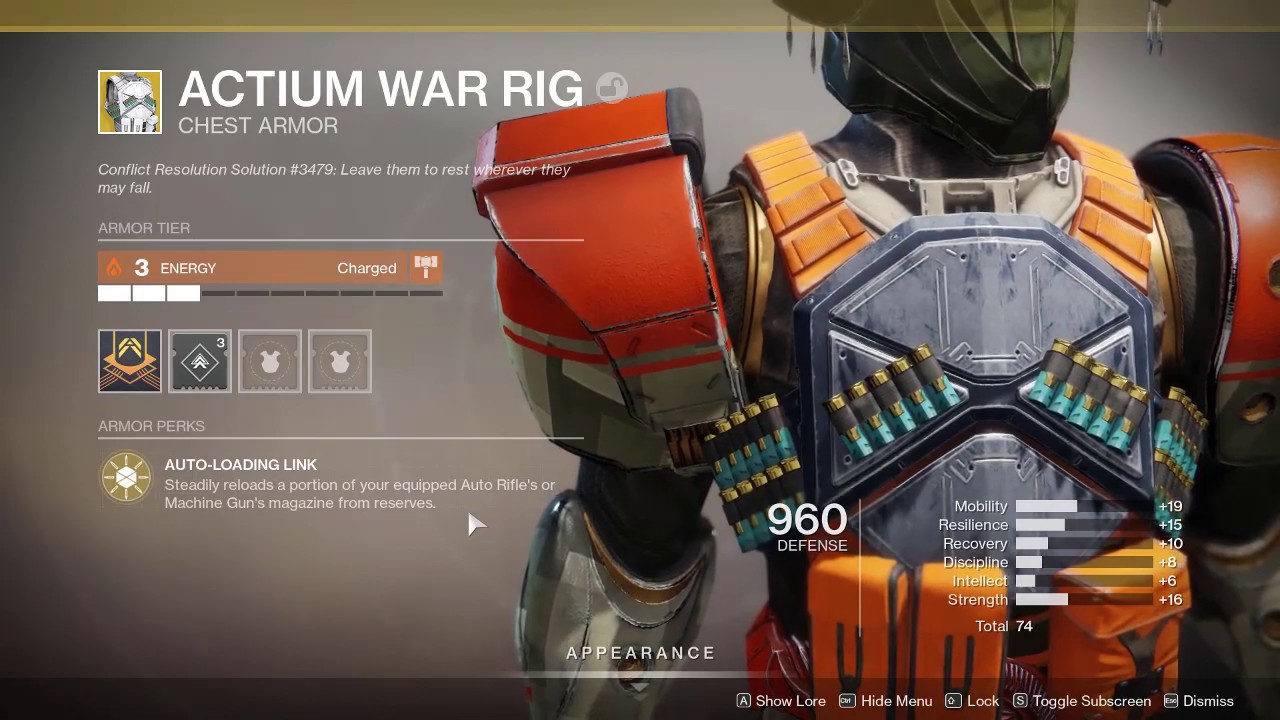 Destiny 2 Actium war rig - YouTube
