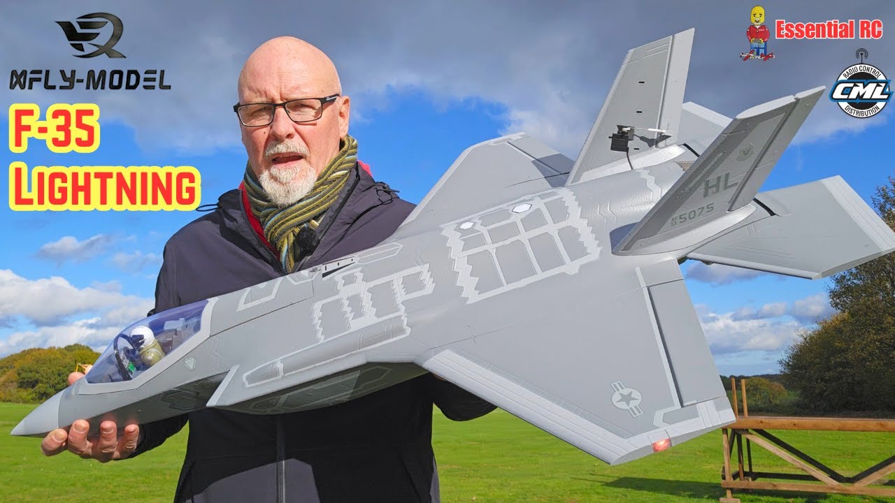 XFLY F-35 Lightning 64mm EDF Fighter Jet | WINTER FLIGHT TEST - YouTube