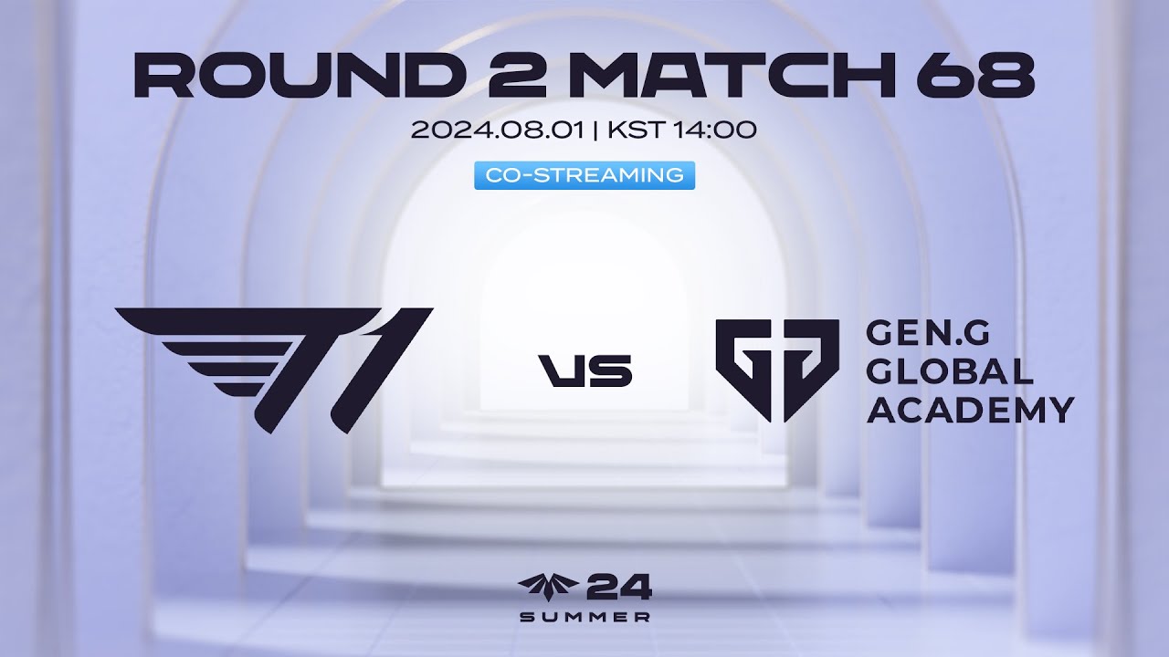T1 vs. GEN | 08.01 | 2024 LCK CL 서머 스플릿 - YouTube