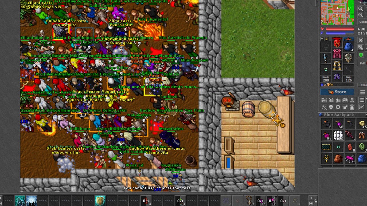 TIBIA WAR GARNERA 2018 - WATCH OS VS NEVER SURRENDER + TS - YouTube