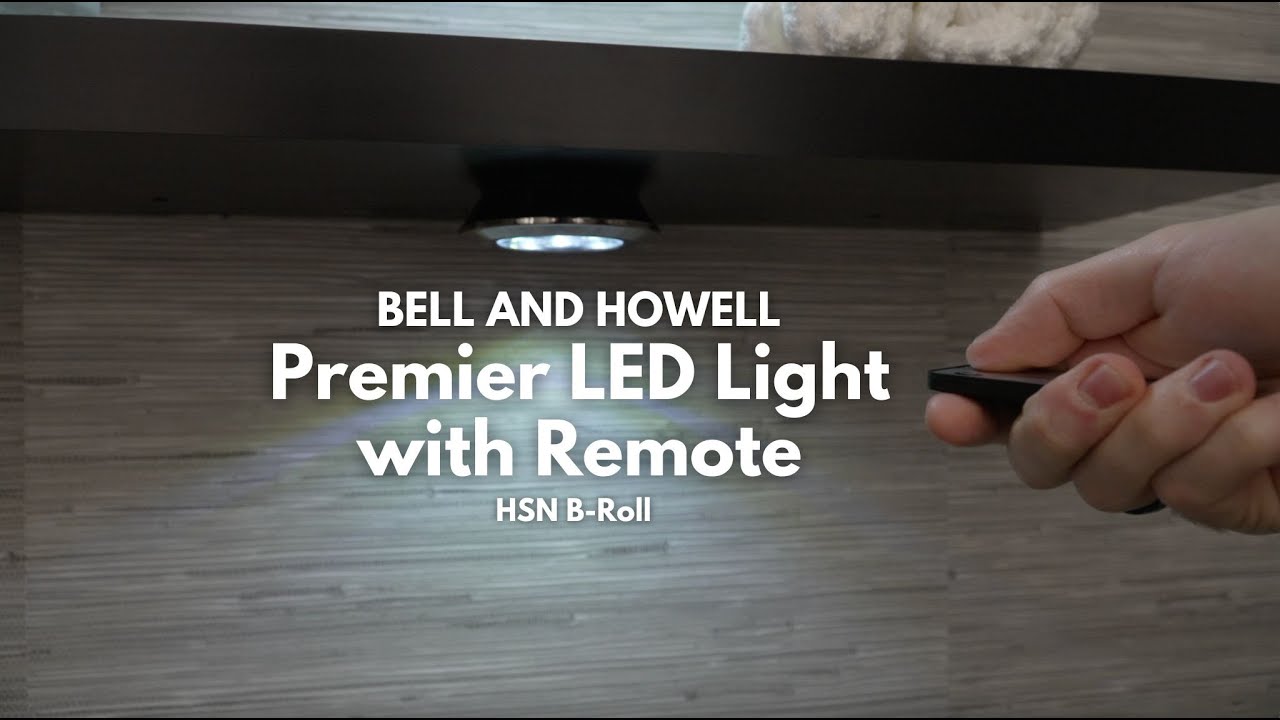 Bell and Howell Premier LED Light with Remote - HSN B-Roll - YouTube