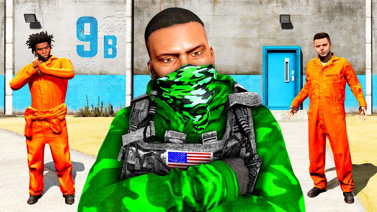 Joining PRISON GUARDS in GTA 5! - YouTube
