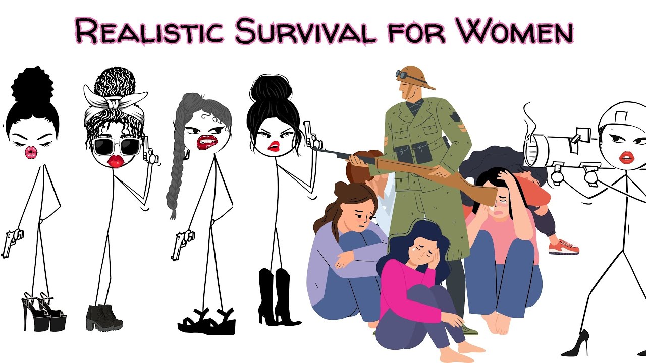 Realistic Survival for Women - YouTube
