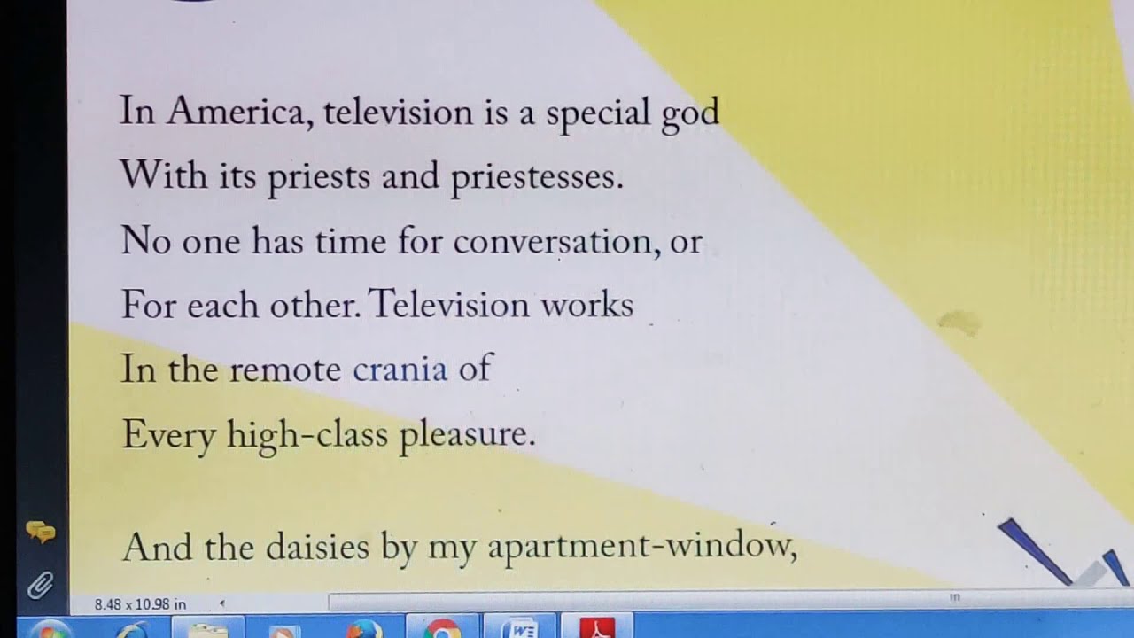 Class 8 | Poem 'Television as God' in detail by NEHA BHARTI - YouTube
