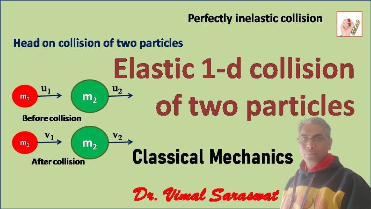 Head on collision of two particles | E-15 | Classical mechanics - YouTube