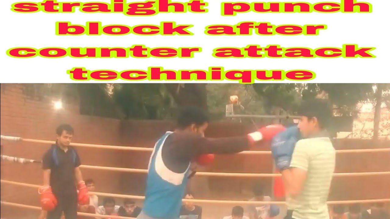 Straight punch block after counter attack|| best technique|| Boxing ...