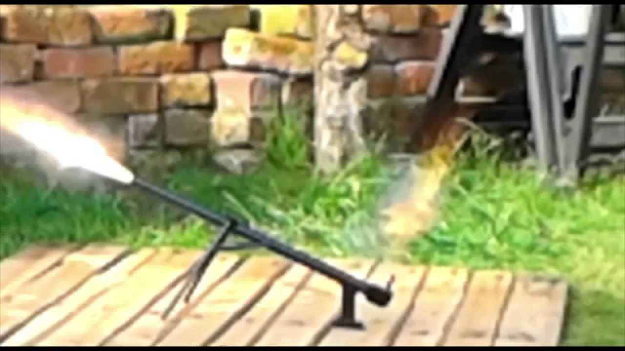 Andy's Shed: Firecracker Cannon - YouTube