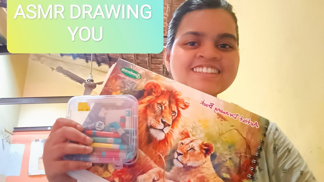 Asmr drawing you but THE ARTIST👨‍🎨 IS NEW - YouTube