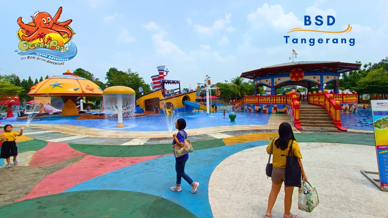 Ocean Park BSD City Serpong‼️Wahana Bermain Air Terbesar & Terlengkap ...