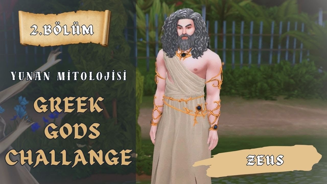 GREEK GODS CHALLANGE (YUNAN MİTOLOJİSİ) B:2// ZEUS// KRONOS VE RHEA ...