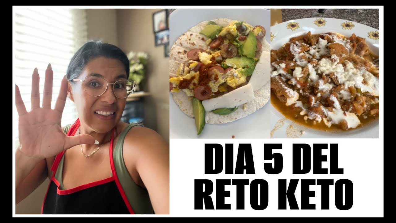 DIETA KETO / RETO KETO / DIA 5/ PIERDE PESO RAPIDO | DIETA CETOGENICA ...