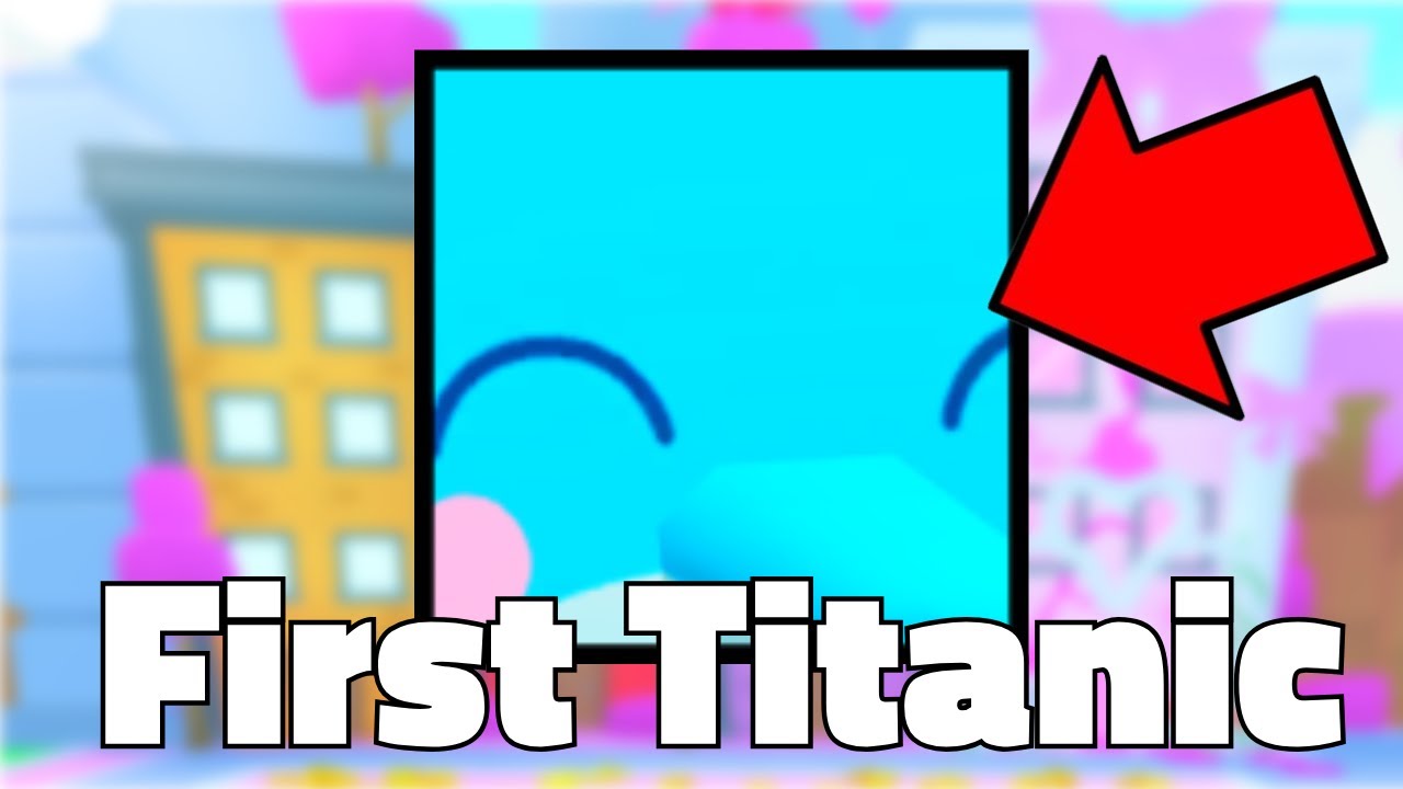 🔴 LIVE Getting my first titanic in pet simulator 99! - YouTube