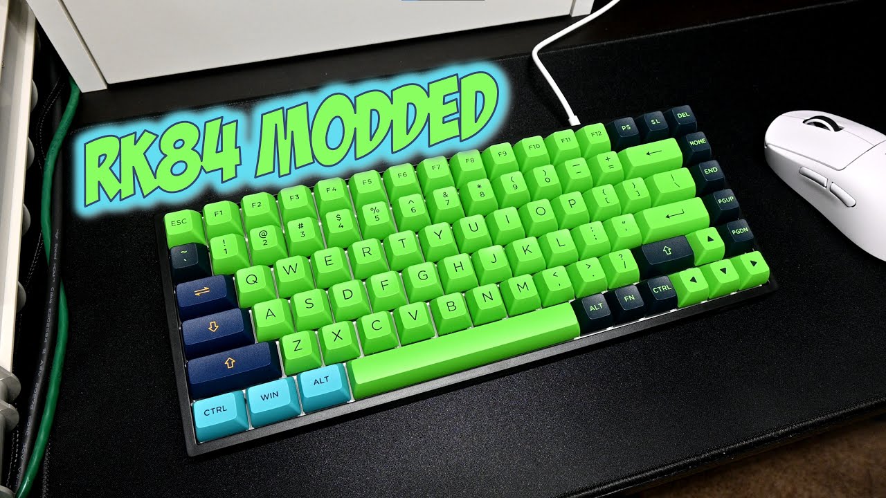 I Upgraded My Royal Kludge RK84 With Some Mods & NOW IT THOCKS! - YouTube