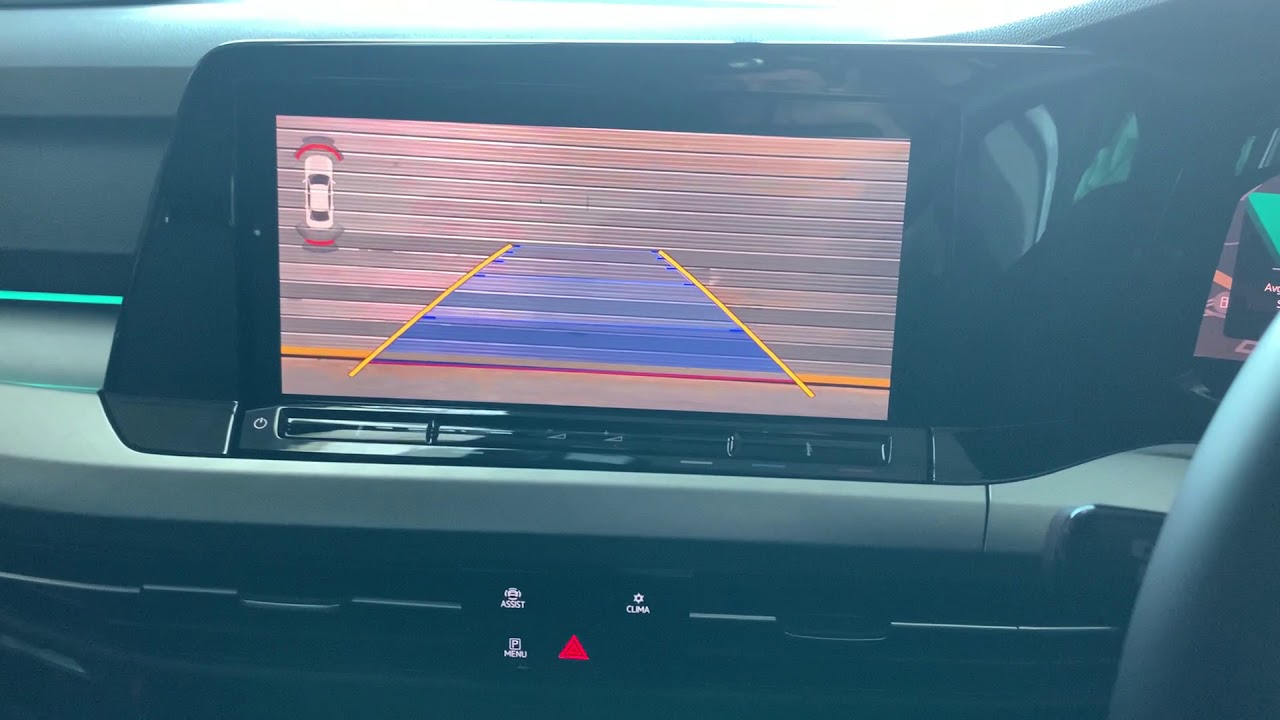 VW Golf MK 8 2020 Onwards - Reverse Camera - YouTube