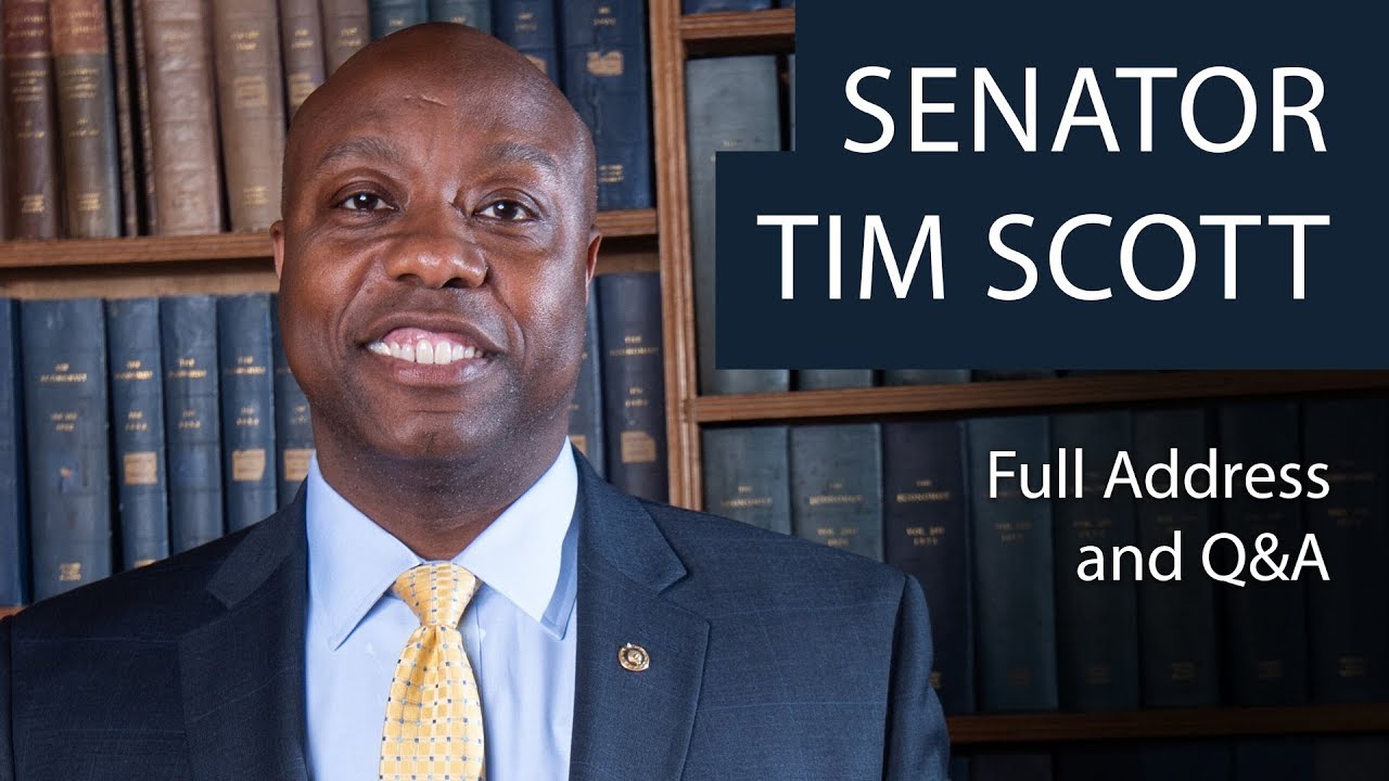 Senator Tim Scott | Full Address and Q&A | Oxford Union - YouTube