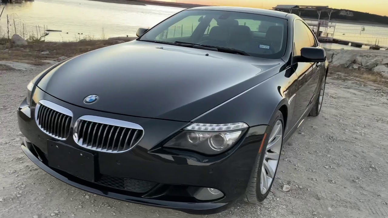 2009 BMW 650i 6sp Walk Around and Start Up - YouTube