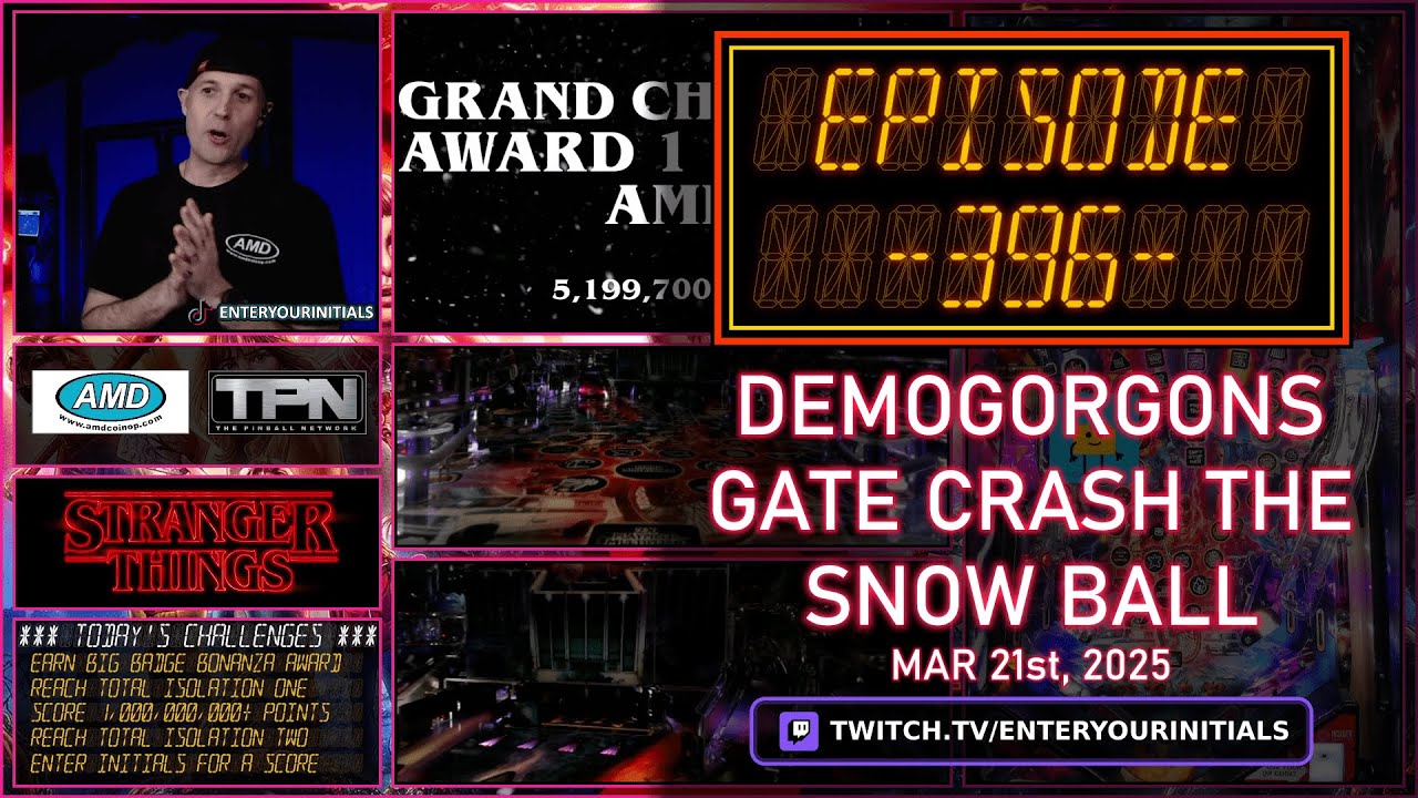 Episode 396 - Stern Pinball's Stranger Things - Demogorgons Gatecrash ...