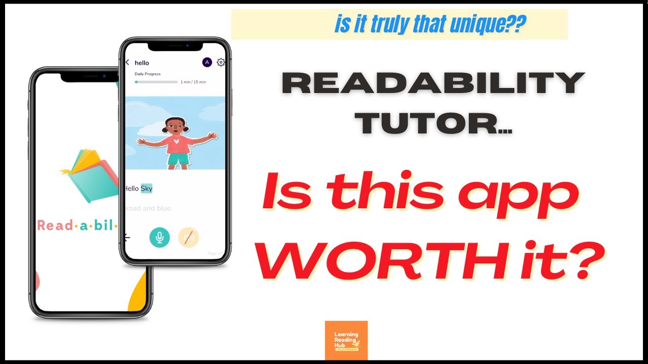 Readability Tutor APP Review. My experience! WHAT IS IT? What does it ...