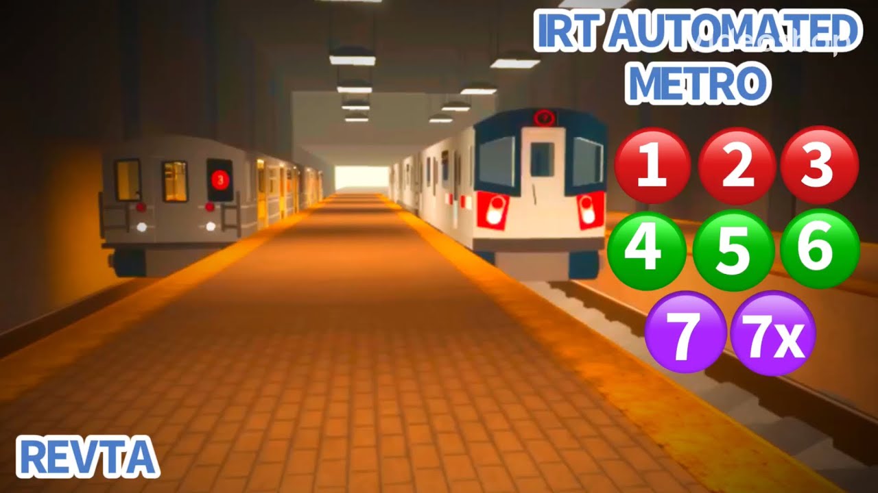 ROBLOX | REVTA IRT AUTOMATED METRO ~ (EQUINOX)!!!!!!!!!!! - YouTube